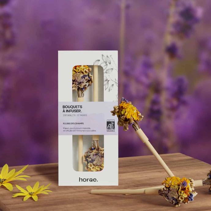 Bouquets de fleurs et de plantes à infuser Horae - Boutique officielle